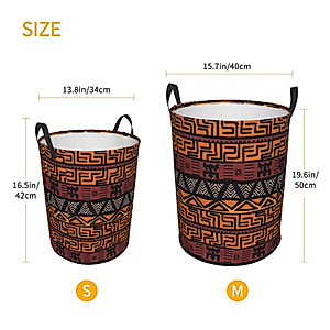 African Laundry Hamper Ethnic Laundry Baskets Large American African Hampers Toy Organizer Hamper Bag Dirty Clothes