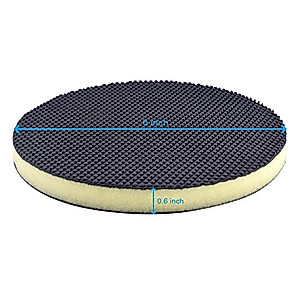 JIANFA Clay Bar Pad 6" Fine Grade Clay Pad for Polisher Clay Disc Clay Bar Wipe Foam Pad DA Polisher Pad for Car Detailing, Novel Detailing Tool…