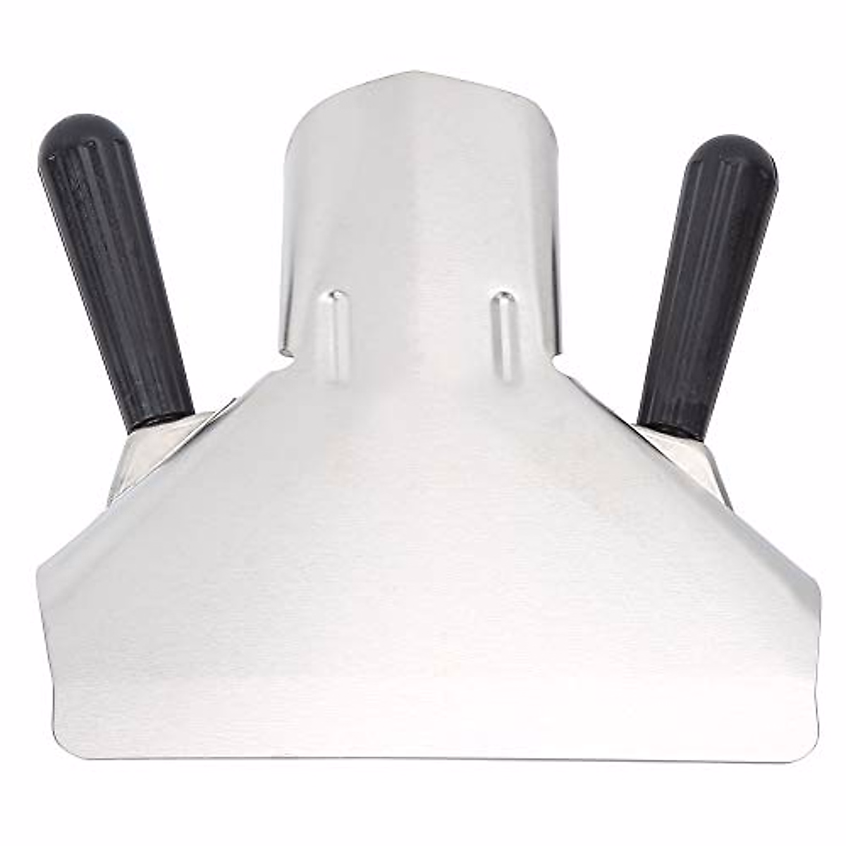French Fry Scoop, Stainless Steel Food Chips Scoop, Heavy Duty Popcorn Scoop with Handle, Desserts Scooper(Double handle)