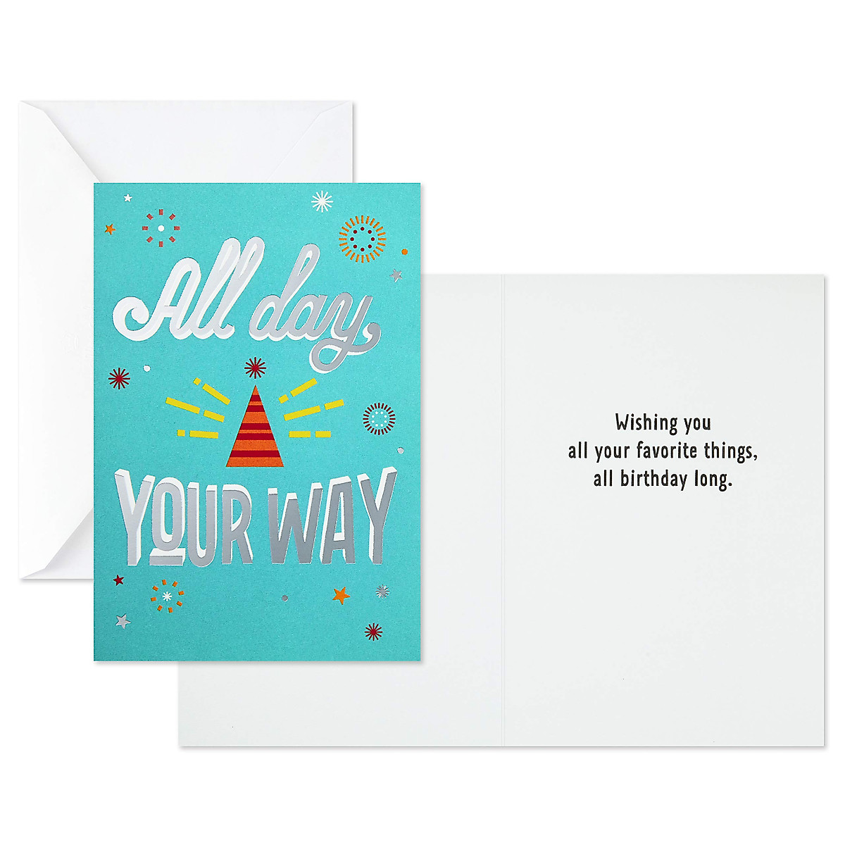 Hallmark Birthday Cards Assortment, Happy Cake Day (12 Cards with Envelopes)