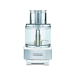 Cuisinart DFP-14BCWNYFR 14-Cup Food Processor Custom, White - Certified (Renewed)