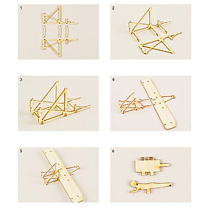 Desktop Wooden Model Kit Wright Flyer by YOUNGMODELER