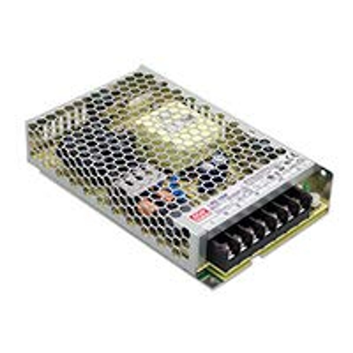 Mean Well LRS-150F-5 Single Output Switching Power Supply 110W 5V 22A, Enclosed, Full Range AC Input, Adjustable Output, 5G Vibration, Free air convect, Input: 85~264 VAC, 120~370 VDC