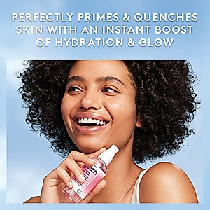 COVERGIRL Clean Fresh Skincare Priming Glow Facial Mist with Rose Water and Vitamin C, 3.3 Fl Oz