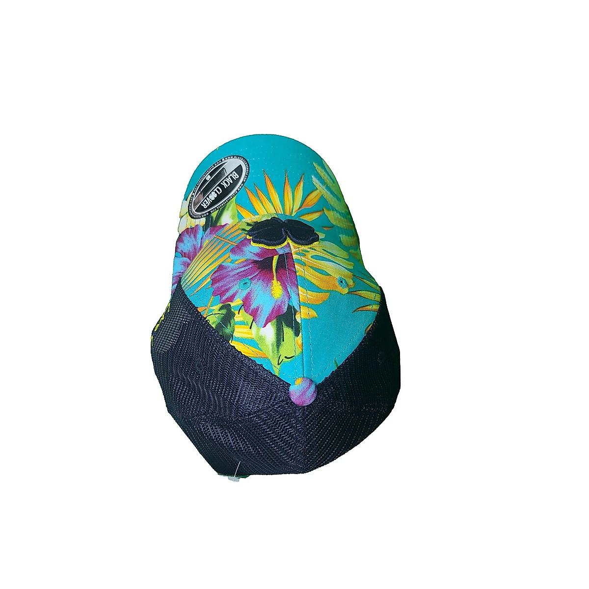 Black Clover Island Luck H 7 - Navy/Gold/Tropical/Navy Mesh - Adjustable