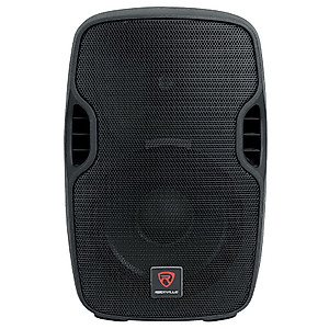 Rockville BPA10 10" Professional Powered Active 400w DJ PA Speaker w Bluetooth, Black