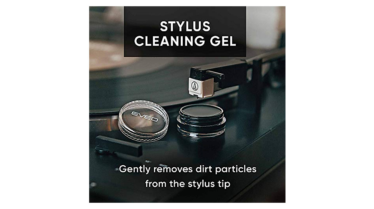 EVEO Premium Vinyl Record Cleaner Kit - 4-in-1 Record Cleaning Set
