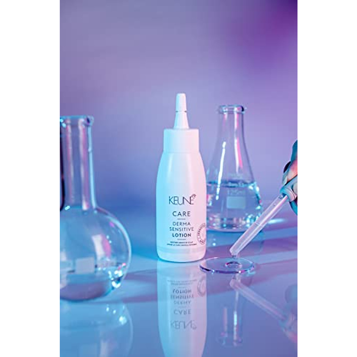 Keune Care Derma Sensitive Lotion, Soothing & Calming Treatment for Dry Scalp, 2.5 Fl Oz