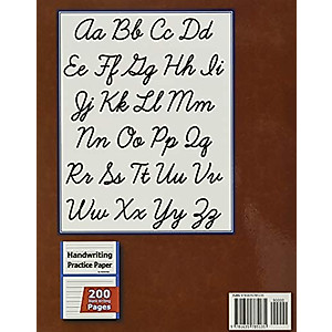 Cursive Letter Tracing: 100 Practice Pages - Letters and Words - Beginning Cursive Writing For Children - Kids Handwriting Practice Workbook - Learning Cursive