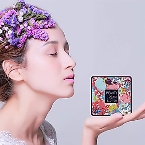 NUIBO Air Cushion CC Cream Foundation Moisturizing Long Lasting Matte Concealer Light Weight Smoothly Water Proof Makeup Base Liquid Foundation with 2PCS Mushroom Head【Natural/Unscrew Lid】