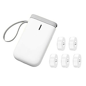 1 Pc Thermal Mobile Printer Label Sticker Writer Makers Suitable for Clothing Supermarket Retail Etc
