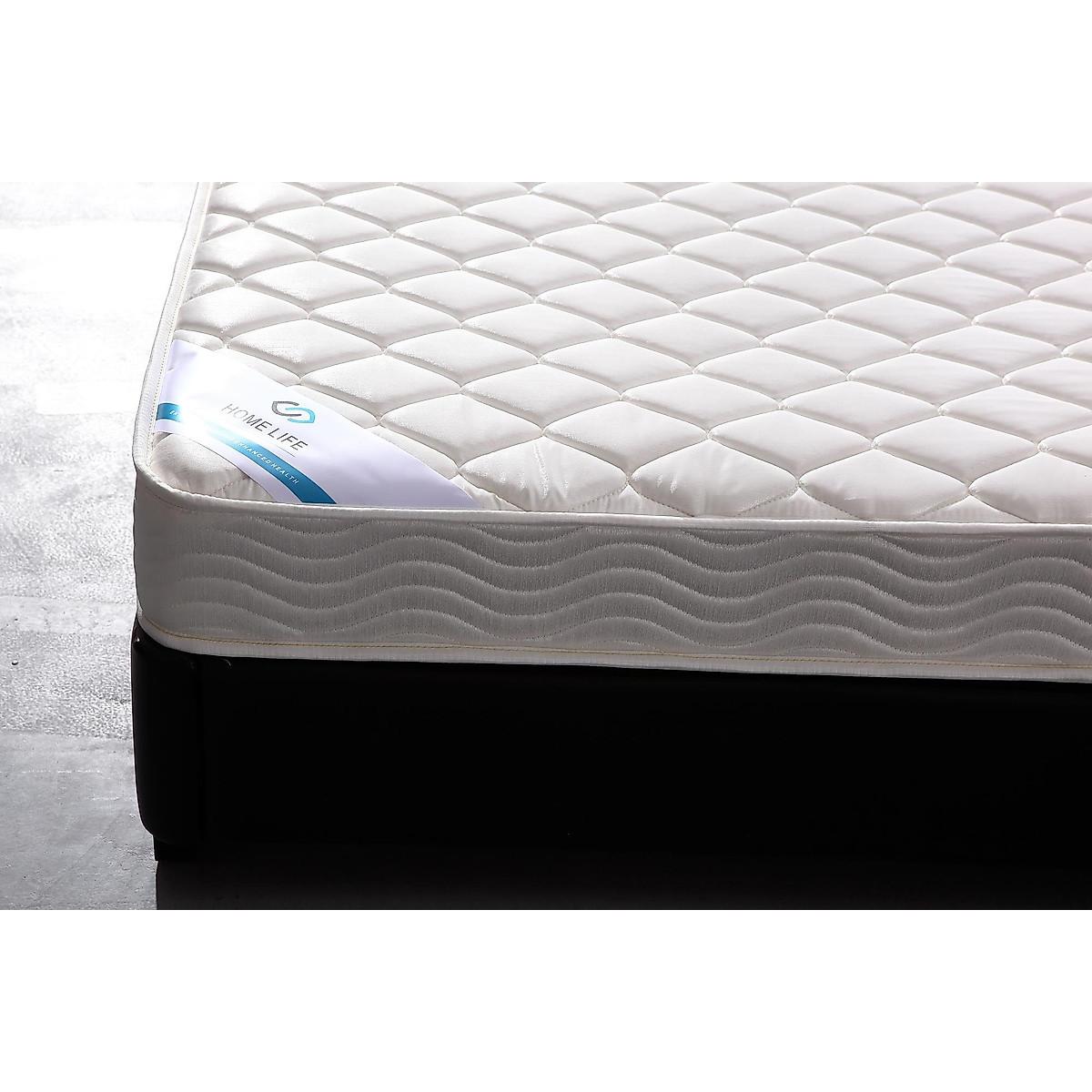 HomeLife 6-Inch King Size Mattress – Pocketed Coil Support & Quality Foam for Comfort Sleep - Eco-Friendly, Breathable –– GreenFoam Certified – King Mattress