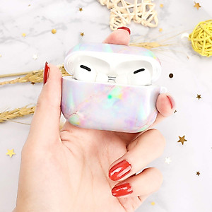 KOREDA AirPods Pro 2nd/1st Generation Case - Protective Hard Cover for Girls Women Men with Keychain for Airpods Pro 2nd/1st Gen