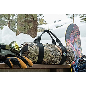 North Star Sports SD0818 Diamond Ripstop Standard Duffle Gear Bag 8"H x 8"W x 18"L, 14 Liter, Kings Camo Desert Shadow Duffel Northstar Bags