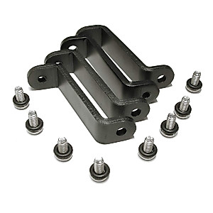 XSPC Radiator Standoff Bracket Set (6-32 UNC), Black