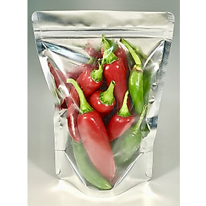 Smell Proof Resealable Mylar Storage Bags (50 Pack) Plus Sized 4.5" x 6.5" x 1.5" Inch Stand Up Pouch For Small Business. Includes 2 Large Bonus Bags. Food Grade. Heat Sealable With Iron. Roypack