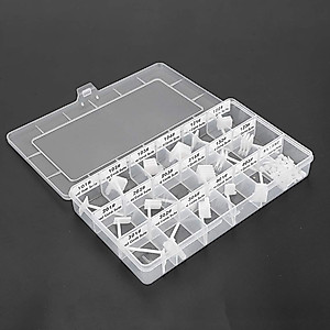 ASHATA Hard Drive Head Replacement Comb, Practical Hard Drive Repair Head Tool Set, Hard Disk Magnetic Head Data Recovery HDD Repair Tool for SAS and SCSI of 2.5" or 3.5"(50Pcs/Kit)