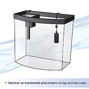 Aqueon Small Aquarium Fish Tank Submersible Mini Flat Heater Up to 3 Gallon Aquariums, 7.5 Watts