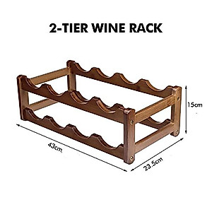 ZYZMH Wooden Wine Rack Cabinet Holder Shelf Free Standing Holders Barware Storage Wine Racks Home Kitchen Bar (Flavor : White-Dinosaur Doodle4, Size : E)