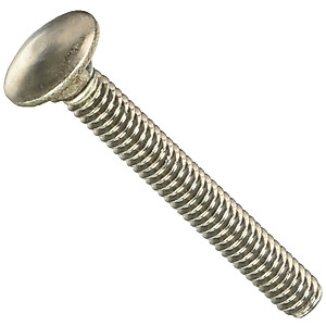 Hillman Stainless Steel, 1/4 x 2-Inch, 832518 Carriage Bolt, 50-Pack