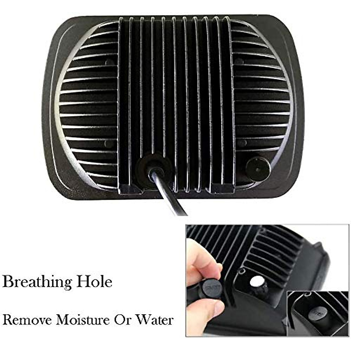 AMUNIESUN 4PCS 4X6 LED Headlights For Chevy Suburban C10 C20 K10 K30 K5 Blazer (1981-1987) Pick Up Trucks, Sealed High Low Beam DOT APPROVED H4651 H4642 H4652 H4656 H4666 H4668 H6545 Conversion Kit