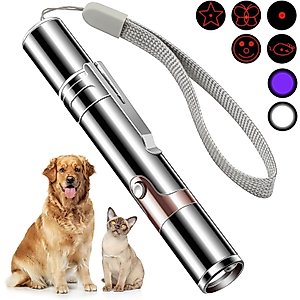 Cowjag Laser Pointer, Cat Birds Toy Pointer for Indoor, Cat Mouse Toys Wand Light Pet Interactive Toys to Keep Cat Busy, for Kitten Cat Dog Chase Play
