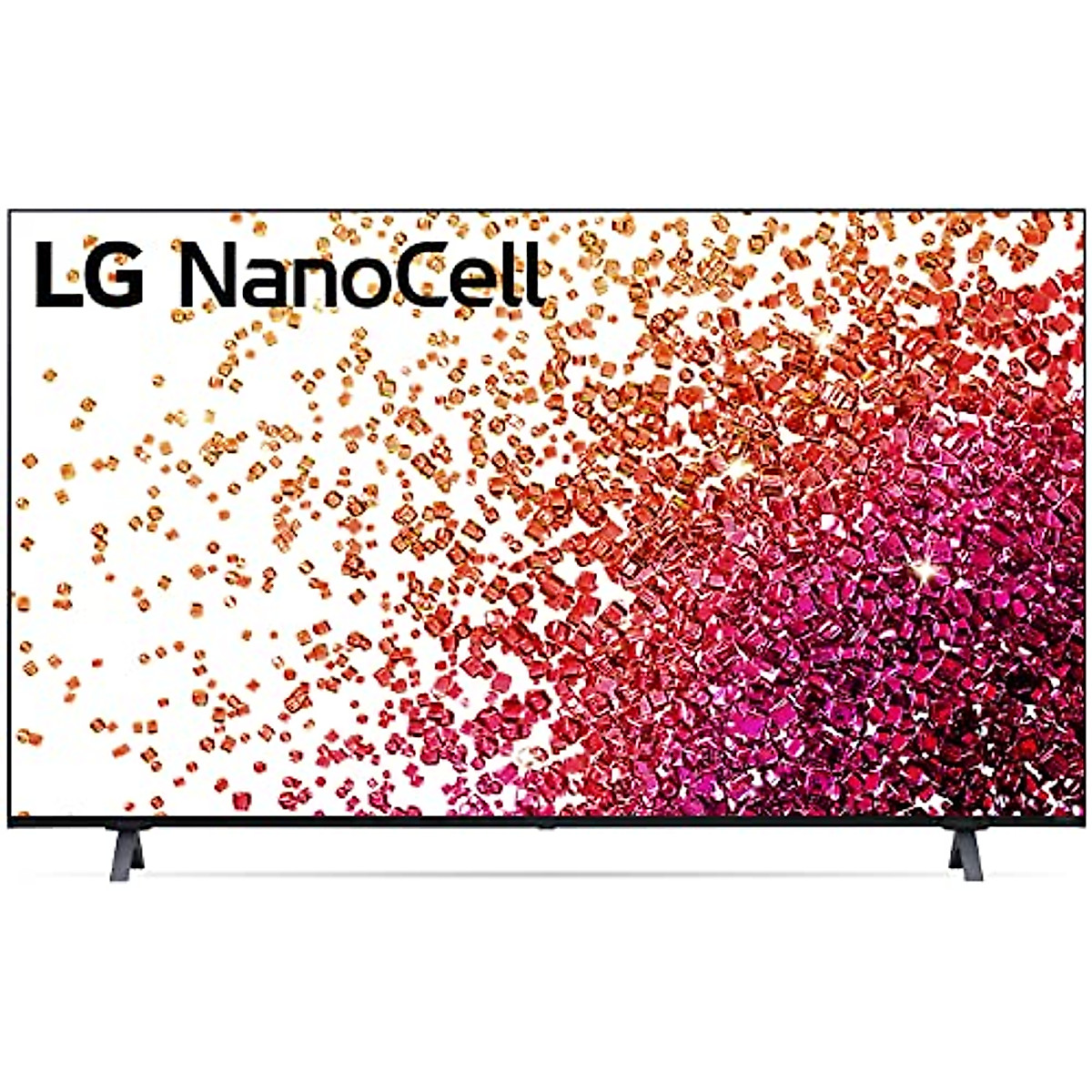 LG NanoCell 75 Series 55” Alexa Built-in 4k Smart TV (3840 x 2160), 60Hz Refresh Rate, AI-Powered,Ultra HD, Active HDR, HDR10, HLG (55NANO75UPA, 2021)