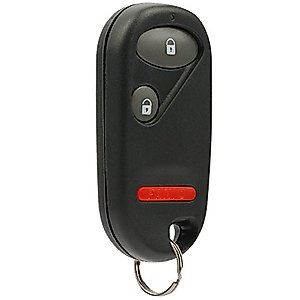 Car Key Fob Keyless Entry Remote fits Honda Civic EX LX DX 2001 2002 2003 2004 2005 / Honda Pilot 2003 2004 2005 2006 2007 (NHVWB1U521, NHVWB1U523) with Instructions