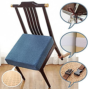 RCDPK Custom Bench Cushion Personalized Chair Pad, Garden Patio Furniture Bench Cushions, 50D High Resilience Sponge, Removable Linen Cushion Cover, for Indoor Outdoor Furniture (Custom Size, Brown)