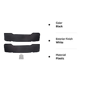 7BLACKSMITHS Dually Bed Inner Fender Liner Left Right Rear Set Compatible with 1999-2010 F350 F450 Two Parcels Delivered