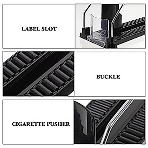 Veemoon Vending Machine Pusher Glide Vending Machine Pusher Glide Supermarket Shelf Pusher Machine,Glide Pusher Home Refrigerator Home Refrigerator Beverage Adjustable Organizer