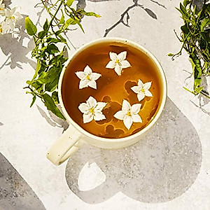 Pique Organic Jasmine Green Tea Crystals - Vitalizing Antioxidants for Immune Support, Radiant Skin, Calm Energy, Fresh Aroma Jasmine Petals - 14 Single Serve Sticks (Pack of 1)