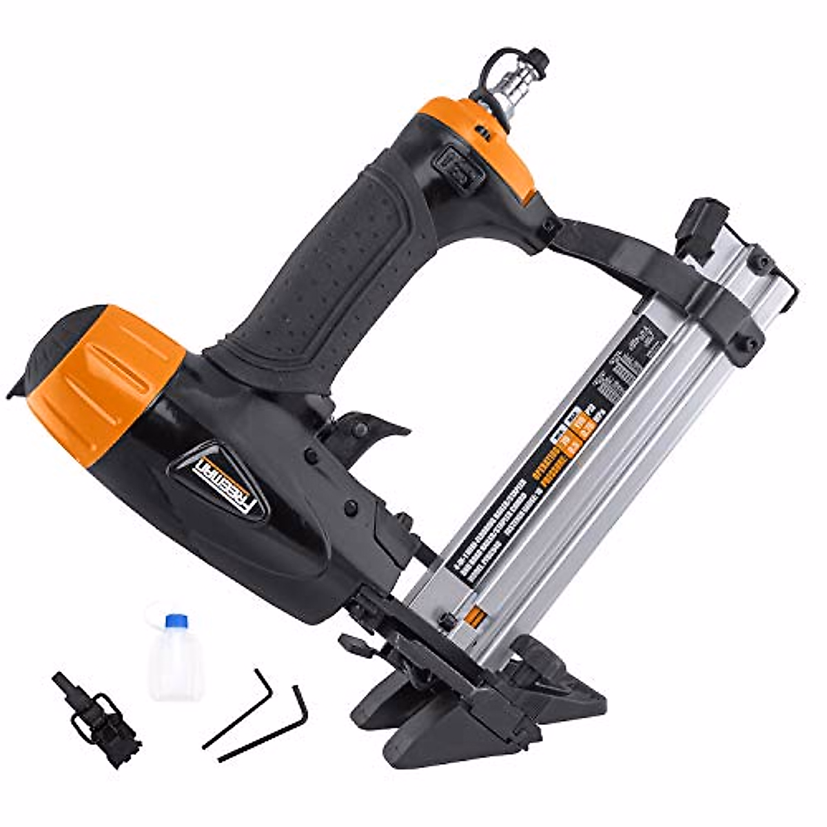 Freeman PFBC940 Pneumatic 4-in-1 18-Gauge 1-5/8" Mini Flooring Nailer / Stapler