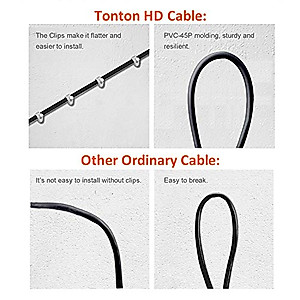 Tonton 4K 8MP 5MP 4-Pack 100 Feet 30 Meters Pre-Made All-in-One BNC Cables for Security Camera System,CCTV, DVR, Surveillance System, with BNC Connectors and RCA Adapters