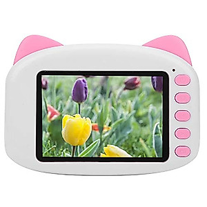 M Ugast Child Cameras,Mini Cartoon Cute 1200W Pixels High Definition Digital Childrens Camera,Video Camera Recorder with 3.5 Inch IPS Screen,Gift for Boys/Girls