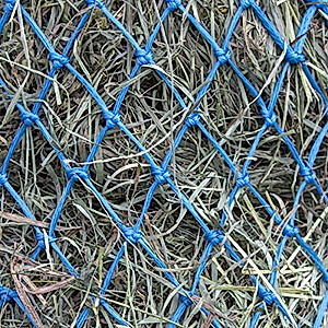 Derby Originals Eager Feeder 56" and 42" Large Slow Feed Hanging Horse Hay Nets with 1.5” Openings