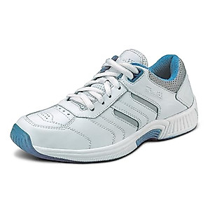 Orthofeet Women's Whitney Walking Shoe, White, 8.5