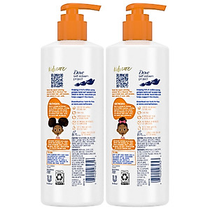 Dove Shampoo and Conditioner Set - Love Collection, Curly , Kids, Wavy Hair Products 17.5 Oz (2 Piece Set)