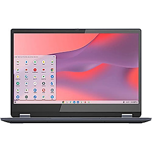 Lenovo Chromebook Flex 3 3i (2023) 15.6" FHD 2-in-1 Touchscreen (Intel Celeron N4500, 4GB RAM, 128GB (64GB eMMC + 64GB SD Card), Webcam) Home & Student Laptop, NFC, HDMI, USB-C, IST Pen, Chrome OS