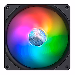 Cooler Master SickleFlow 140 ARGB Case & Cooling Fan - ARGB Motherboard Compatible, Translucent Air Balance Blades, 67 CFM, 2.25 mmH2O, 10 to 27 dBA - ARGB