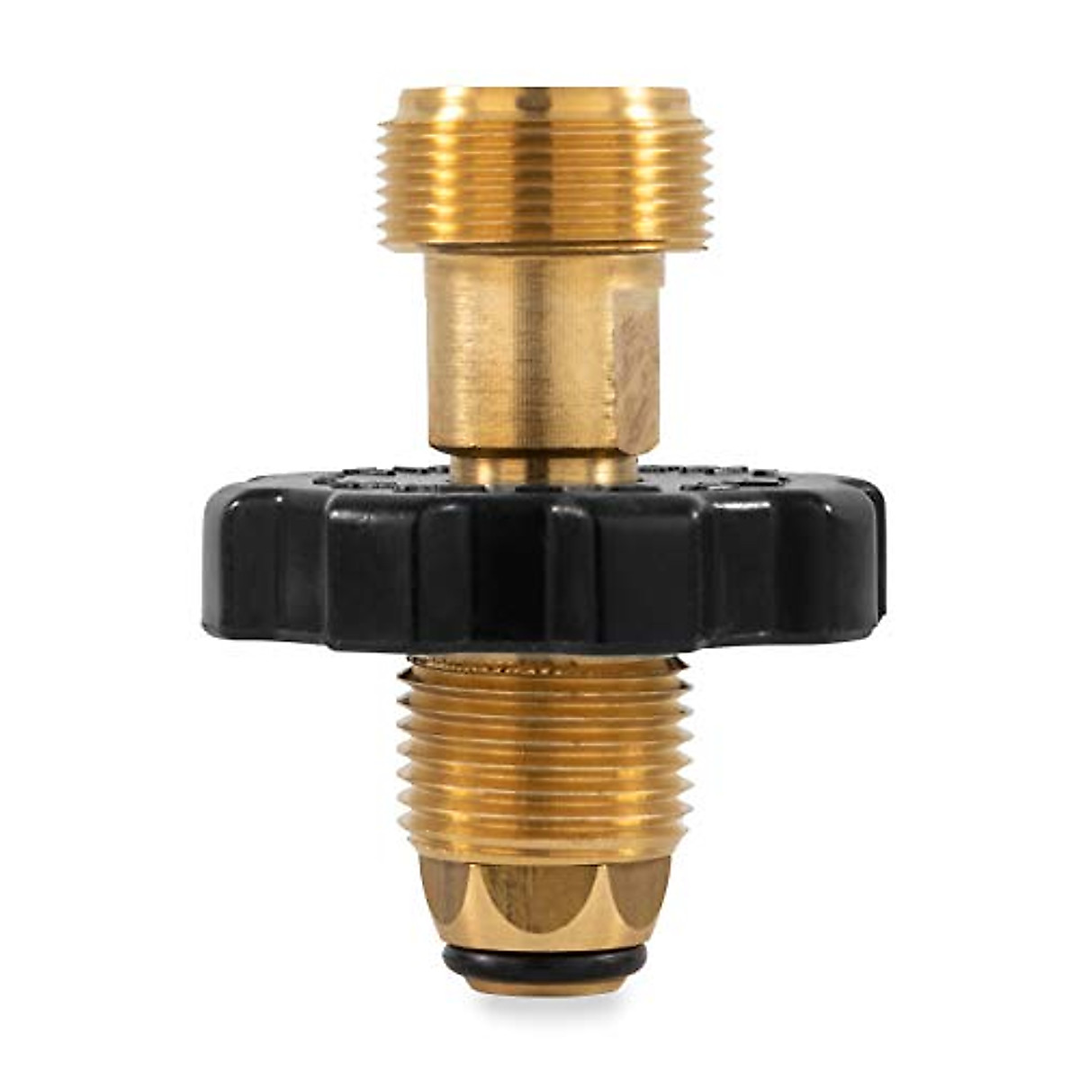 Camco 59943 Propane Cylinder Adapter - Soft Nose POL x 1"- 20 Male Throwaway Cylinder Thread