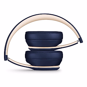 Beats Solo3 Wireless On-Ear Headphones - Apple W1 Headphone Chip, Class 1 Bluetooth, 40 Hours of Listening Time, Built-in Microphone - Club Navy (Latest Model)