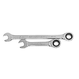 GEARWRENCH 34 Pc. Standard & Stubby Ratcheting Wrench Set, SAE & Metric - 85034