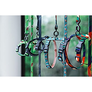 pidan Cat Harness and Leash Set, Cats Escape Proof - Adjustable Kitten Harness for Large Small Cats, Lightweight Soft Walking Travel Petsafe Harness（(Multicolor）