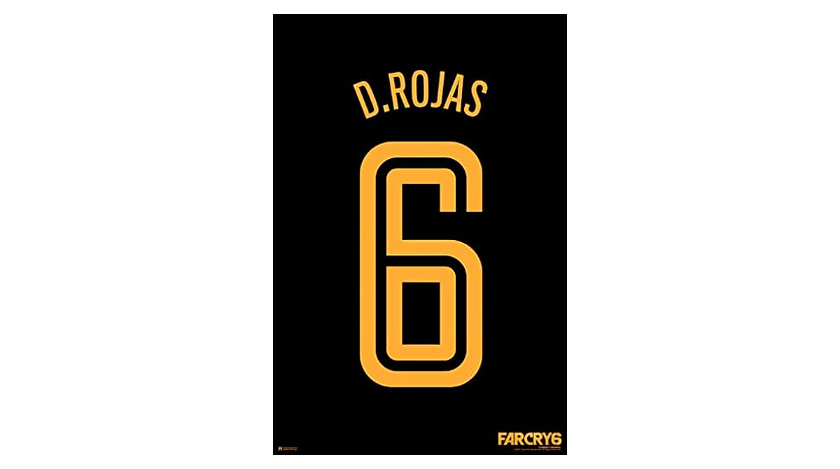 Far Cry 6 Dani Rojas Jersey - Perfect Gamer Gift