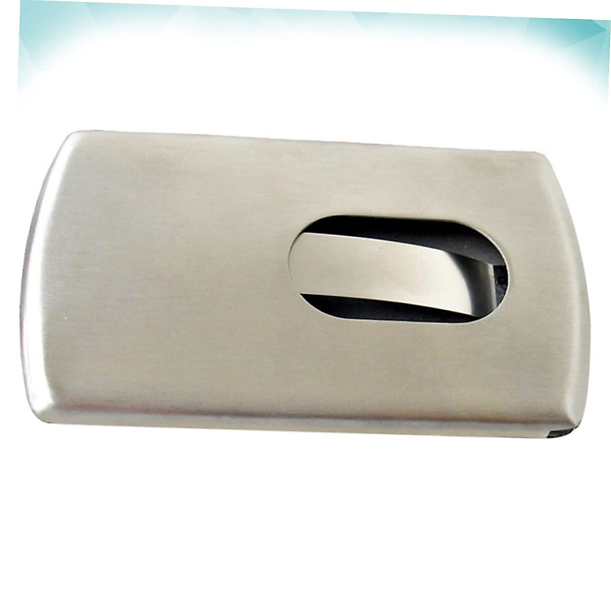 VILLCASE Stainless Steel Business Card Case Portable Metal Name Holder Credit Card Slot Sleek Design