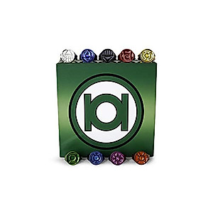 SalesOne LLC DC Comics Green Lantern Power Rings | Lantern Corps Power Rings | 9-Ring Set