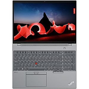 Lenovo T16 Gen 2 16.0" Business Laptop (Intel i7-1355U, 16GB RAM, 512GB PCIe SSD, Backlit KYB, Fingerprint Reader, 2 Thunderbolt 4, WiFi 6E, Win 10 Pro) with Dockztorm Hub
