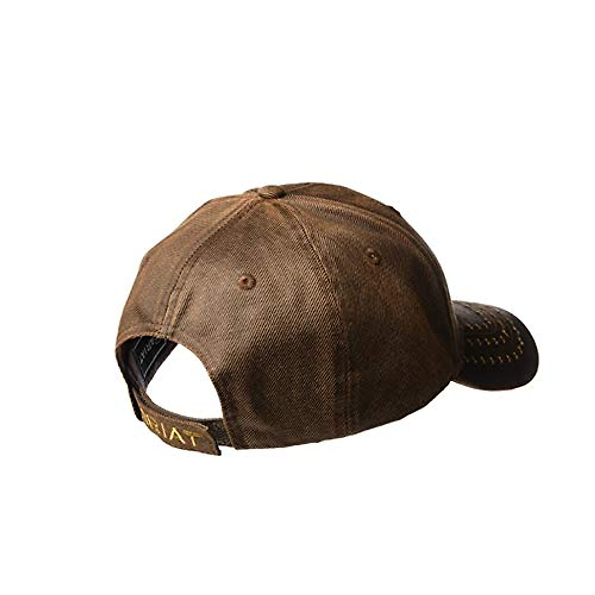 ARIAT Men's One Size Full Oil Corner Logo, Brown