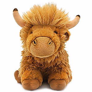 TigerHart Henley The Highland Cow - 11 Inch Stuffed Animal Plush (Classic Edition)